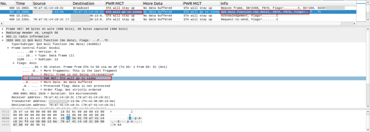 WMM Power Save Test using Managed Client