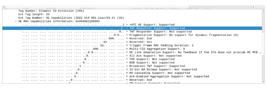 Target Wake Time (TWT) Power Save Test with Managed Client