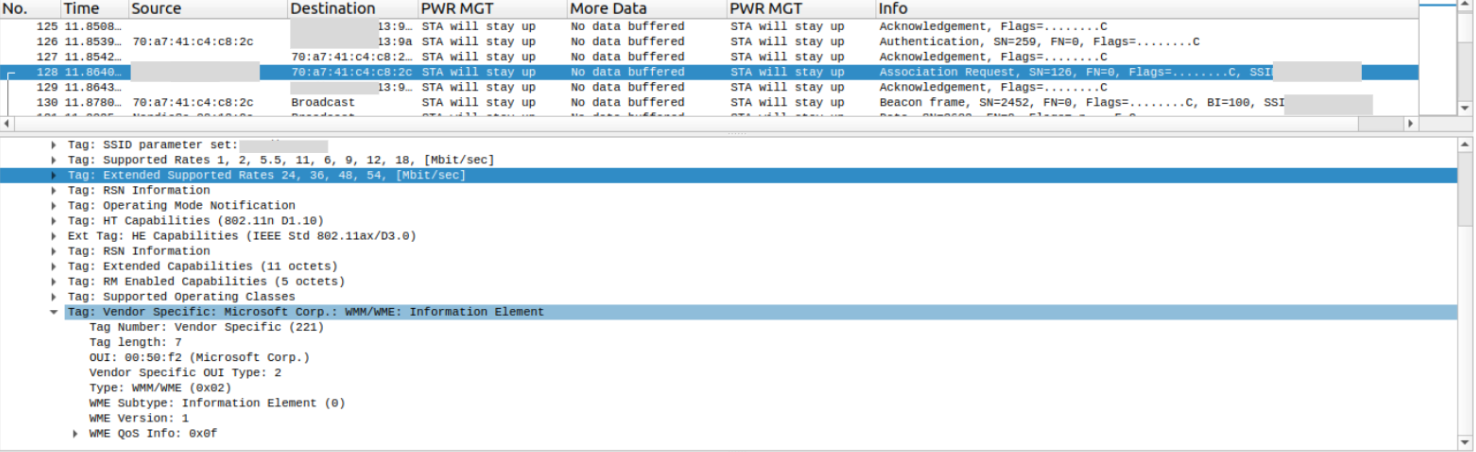 WMM Power Save Test using Managed Client