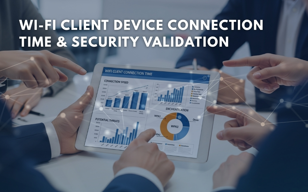 Wi-Fi Client Device Connection Time & Security Validation